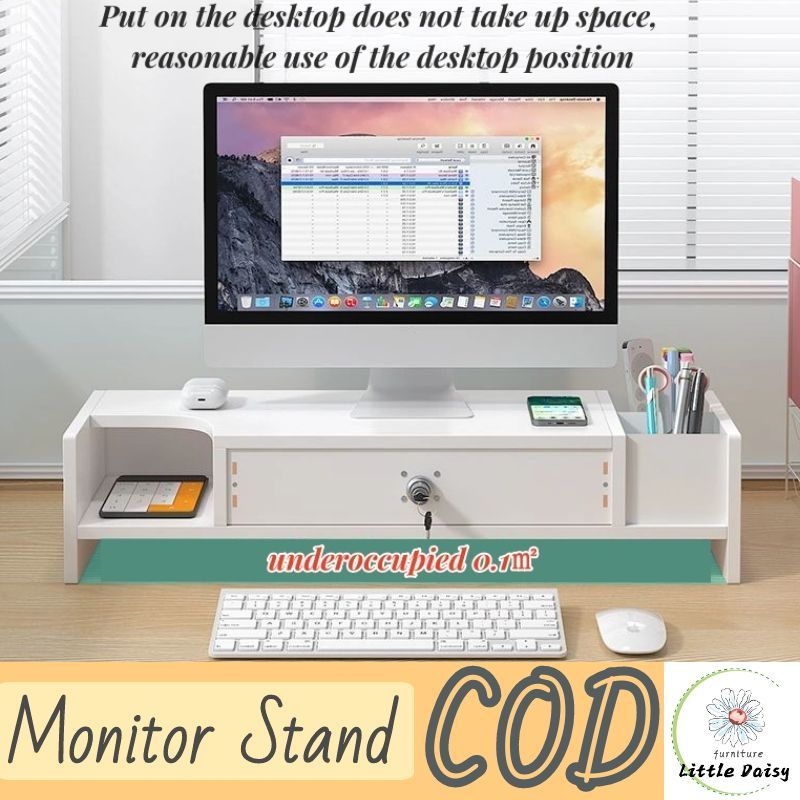 Desktop Monitor Laptop Stand Screen Increased Shelf Monitor Stand ...