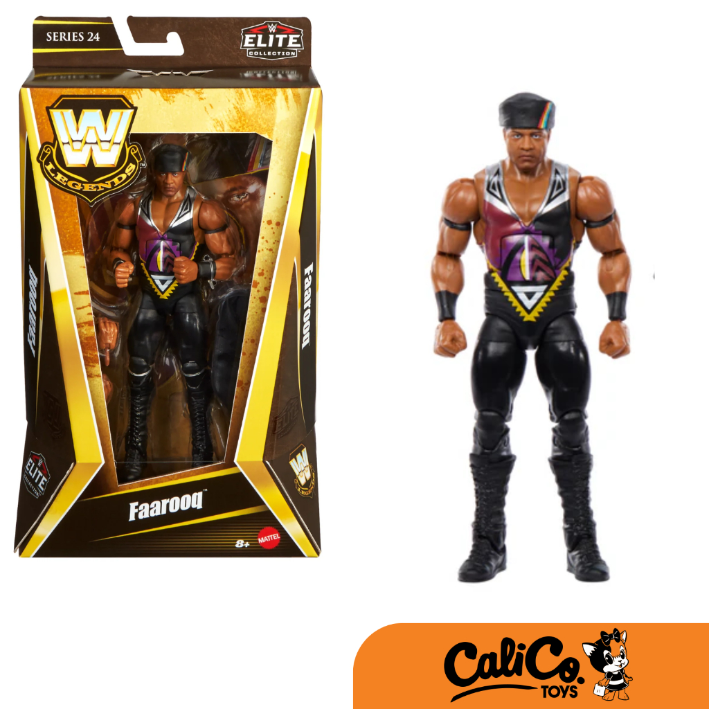 Mattel - WWE: Elite Collection - Faarooq Series 24 6-Inch Action Figure ...