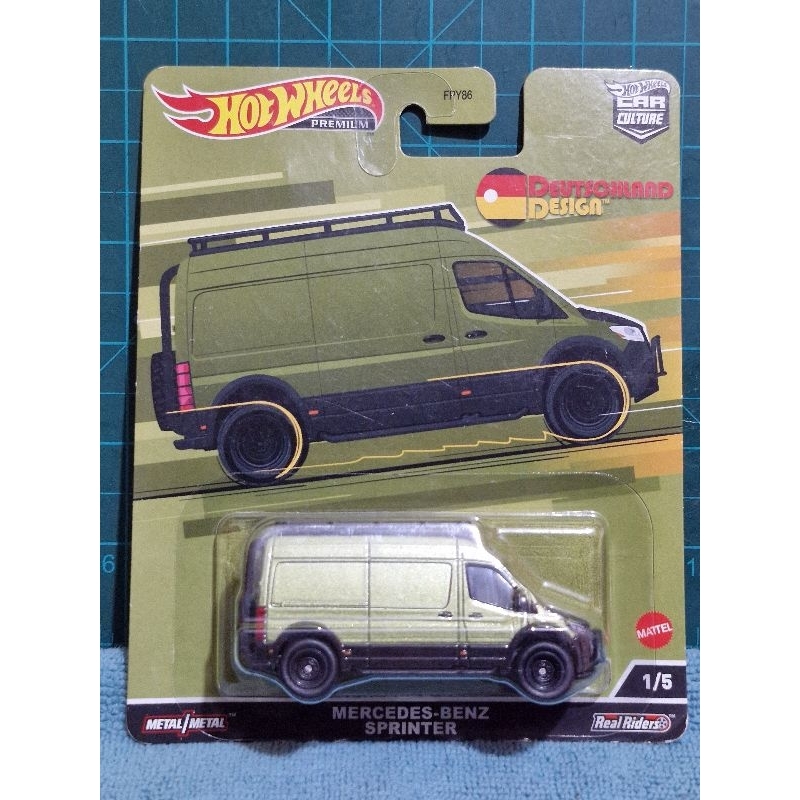 Hot wheels premium Mercedes Benz sprinter | Shopee Philippines