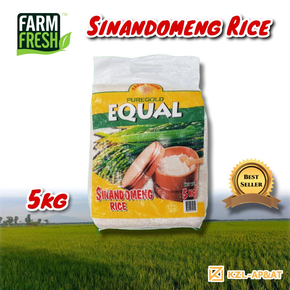 KZLA EQUAL Sinandomeng Rice 5Kg | Shopee Philippines