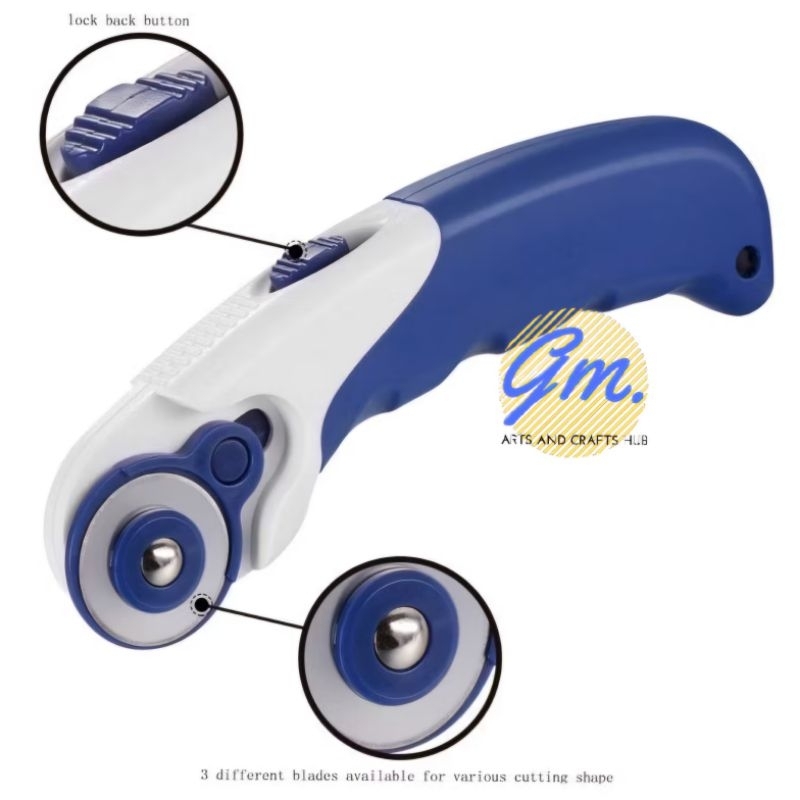 ROTARY CUTTER 45MM for Precision Cutting of Wood, Cardboard, vinyl ...