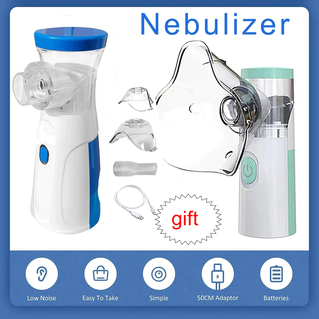 Portable Nebulizer Inhaler Ultrasonic Spray Nebulizer Machine for Kids ...