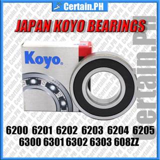 Koyo Bearings JAPAN All size 6200/6201/6202/6203/6204/6205/6300/6301/6302/6303 | Shopee Philippines