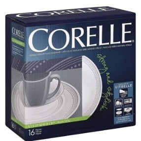 Corelle Mystic Gray 16 Piece Dinnerware Set (with Mug) | Shopee Philippines