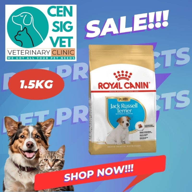 Royal Canin Jack Russell Terrier Puppy 1.5kg | Shopee Philippines