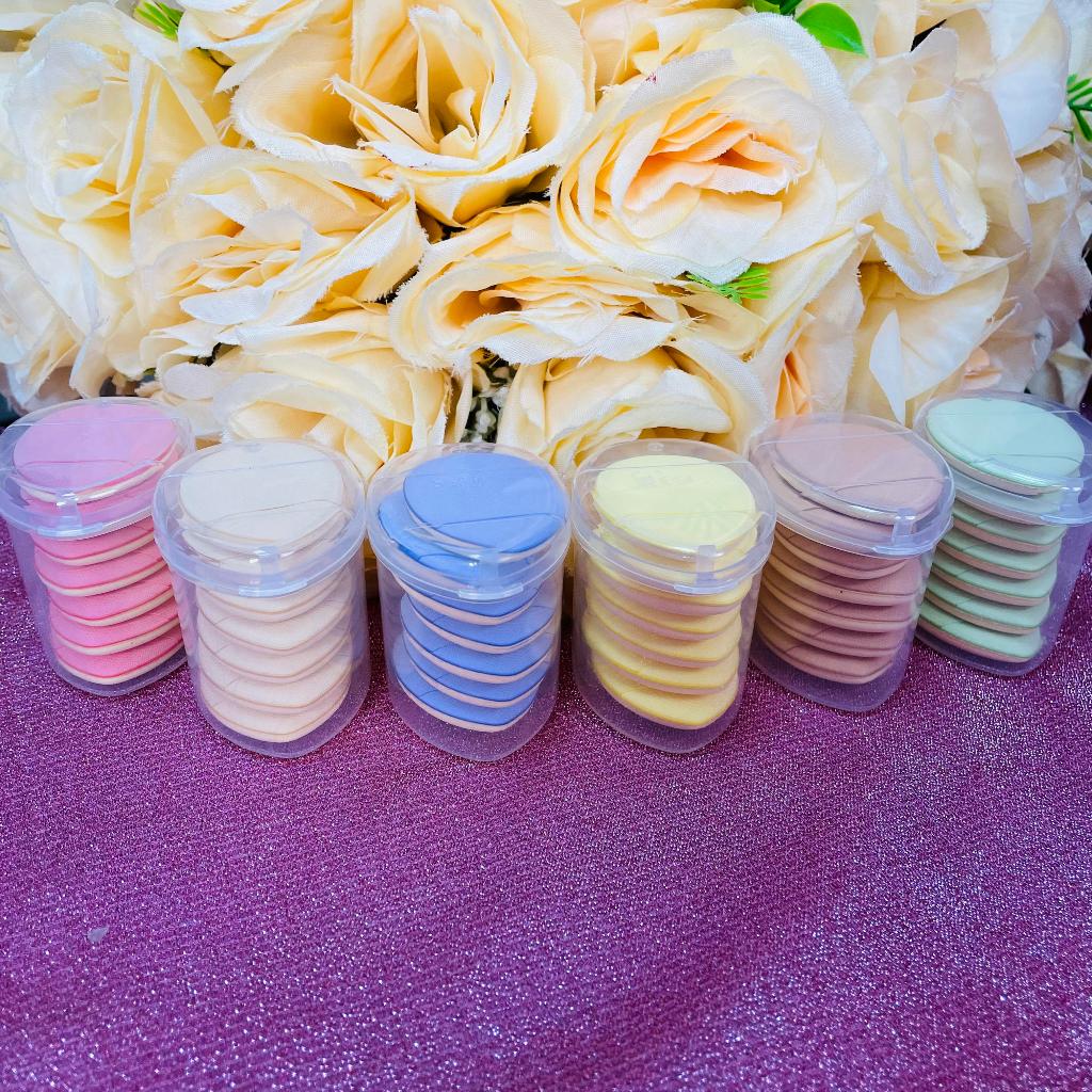 7PCS Fingertip Mini Puff Mini Concealer Pad for Wet and Dry Detail ...