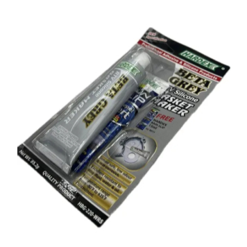 BETA GREY / SILICON GASKET MAKER 85.2gm/40gm w/ HARDEX RAIN SLIP 15ml ...