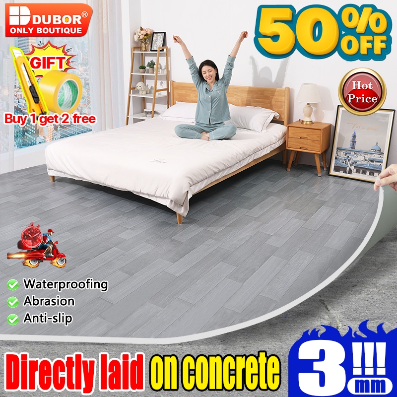 1/2*5/10m Linoleum floor yard makapal Linoleum Flooring Floor leather ...