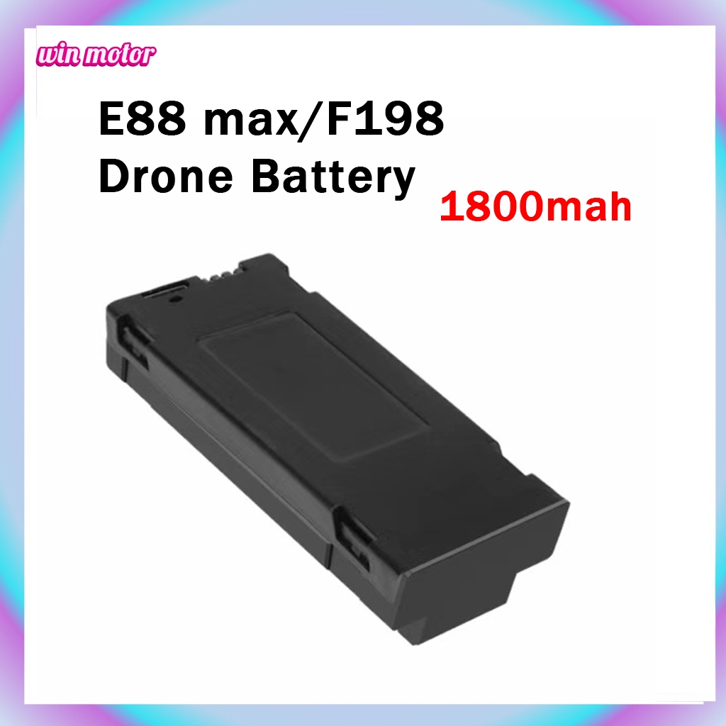3.7V 1800mAh Drone Battery Rechargeable Lithium Battery for Eachine E88 ...