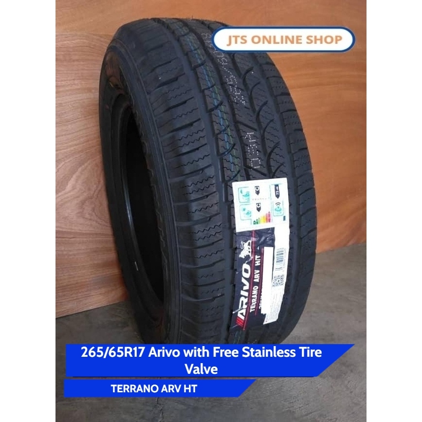 265/65R17 Arivo Terrano ARV HT with Free Stainless Tire Valve | Shopee ...