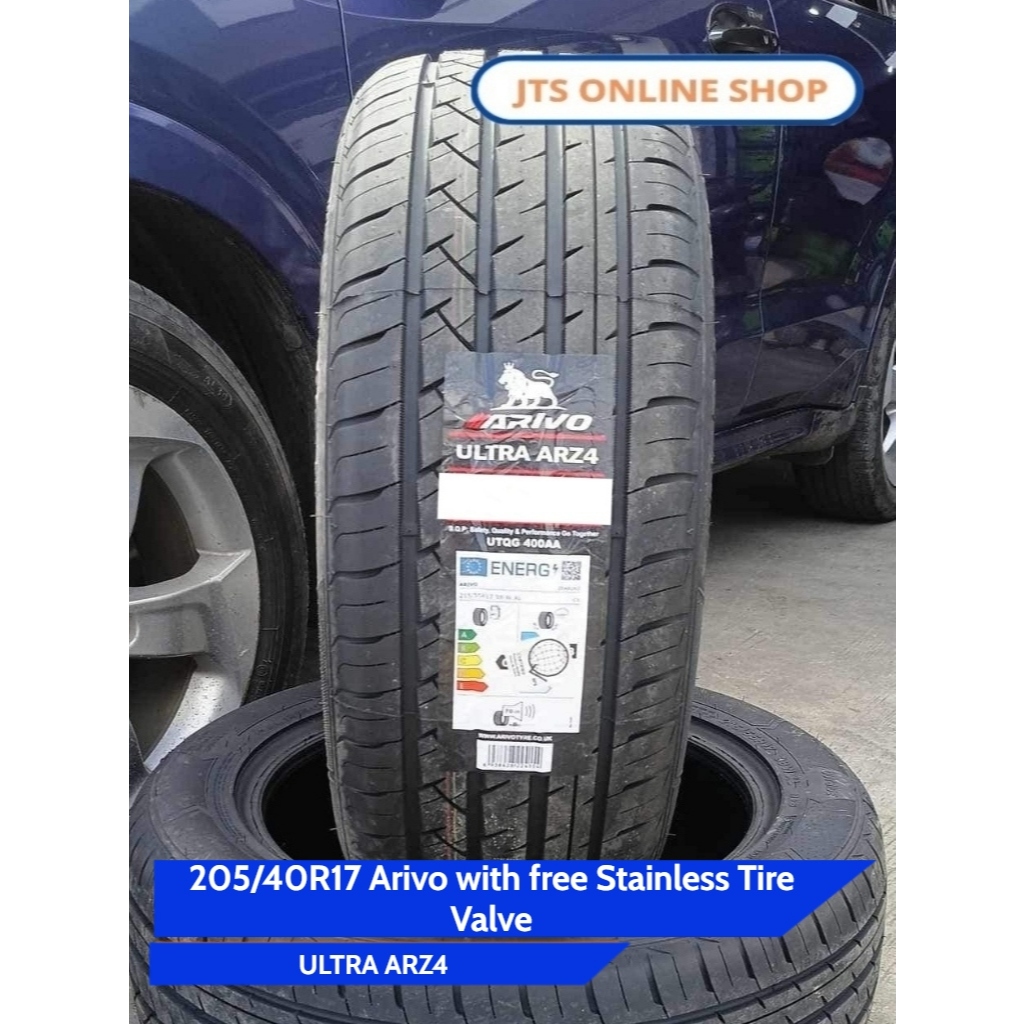 205/40R17 Arivo Ultra ARZ4 With free Stainless Tire Valve (PRE-ORDER) | Shopee Philippines