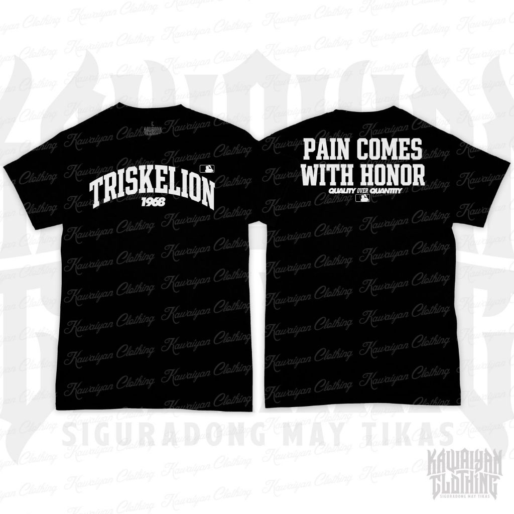 TRIARCH PAIN COMES KAWAIYAN CLOTHING | Shopee Philippines