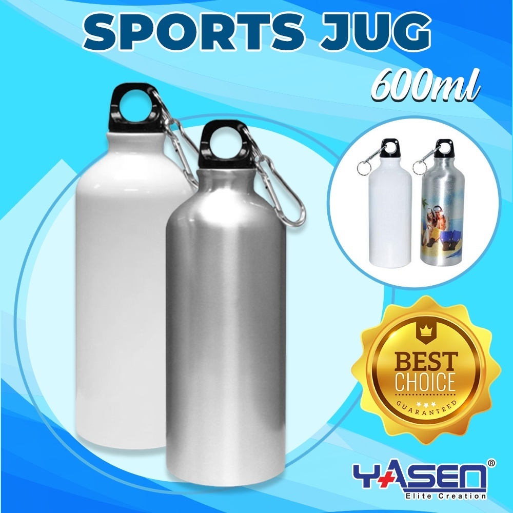 600ml Personalized Subli-Coated Sports Jug Sublimation Sports Jug ...