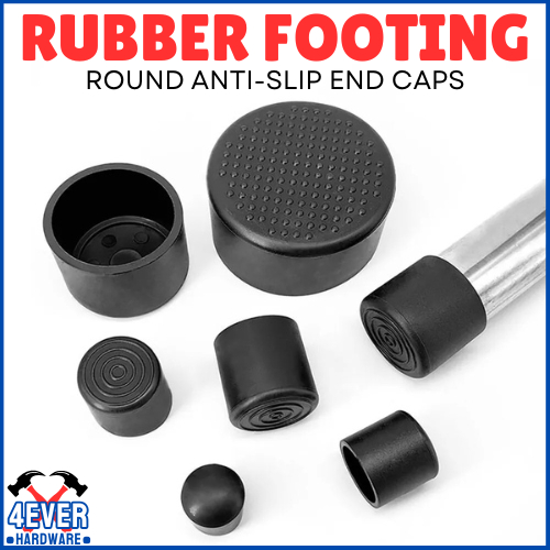 Rubber Footing Round Tube Tubular Funitures Table Feet Covers 4EVER ...