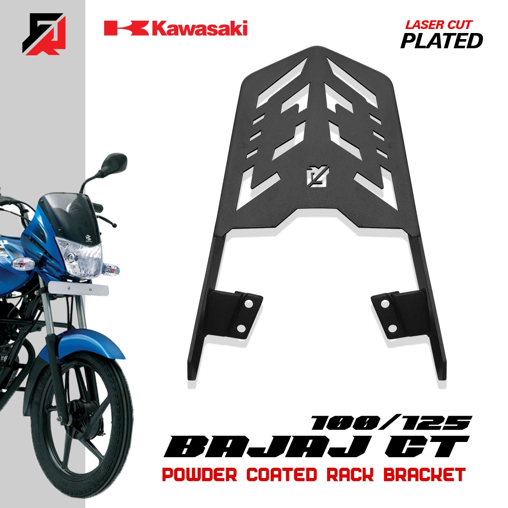 Kawasaki Bajaj 125 Top box bracket / Power Rack /Monorack /Powder ...