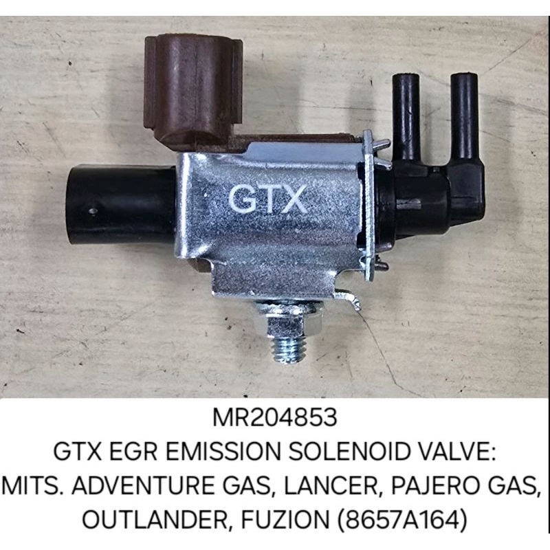 EGR EMISSION SOLENOID VALVE MITSUBISHI ADVENTURE GAS, LANCER, PAJERO ...