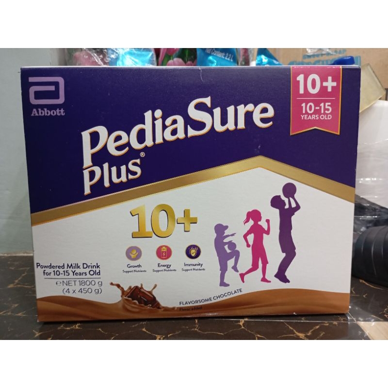 Pediasure PLUS 10+ Chocolate Flavor 1.8kg | Shopee Philippines