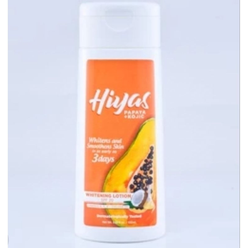 Natasha Hiyas Papaya+Kojic Whitening Lotion SPF 20 100 ml | Shopee ...