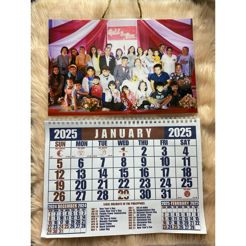 Personalized Wall Calendar | Shopee Philippines