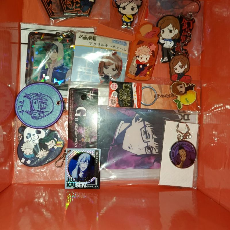 jjk jujutsu kaisen assorted merchandise yuji maki nobara 15pcs plus ...
