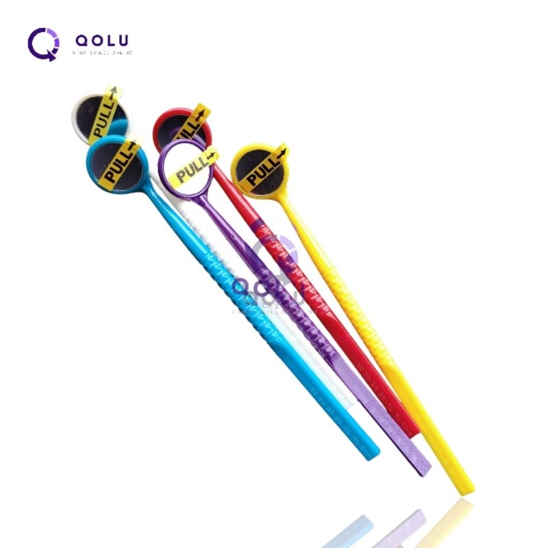 Disposable Dental Mouth Mirror Oral Reflector Mirror Plastic Defogger ...