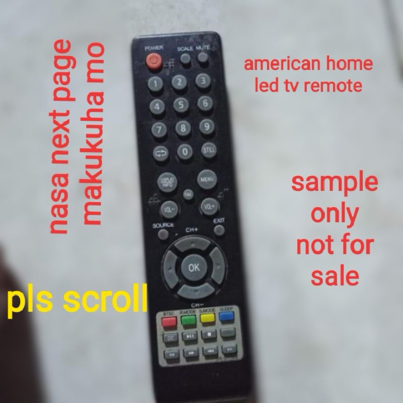 100% Work Universal remote control for AMERICAN HOME led smart tv remote na gagana sa tv mo ...