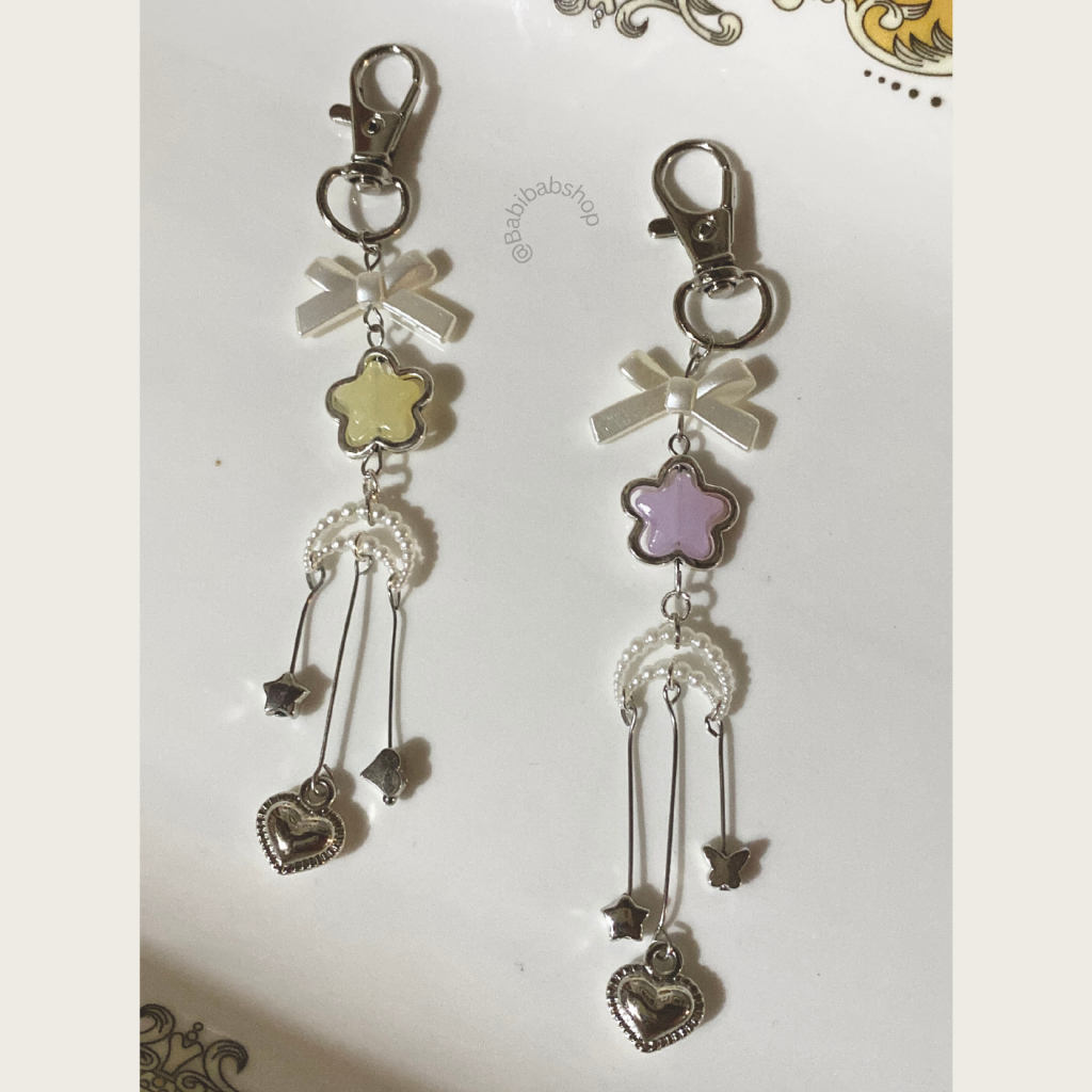 [Babibab] Half moon keychain for phone and bags | Shopee Philippines