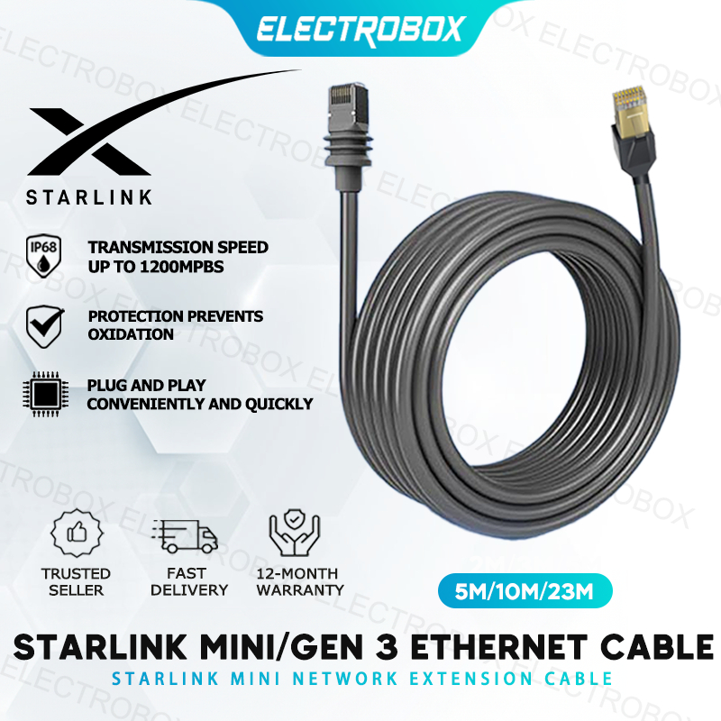 Starlink Mini/Starlink Gen 3 Cable,Standard Cat6 Cable,Waterproof Cable ...