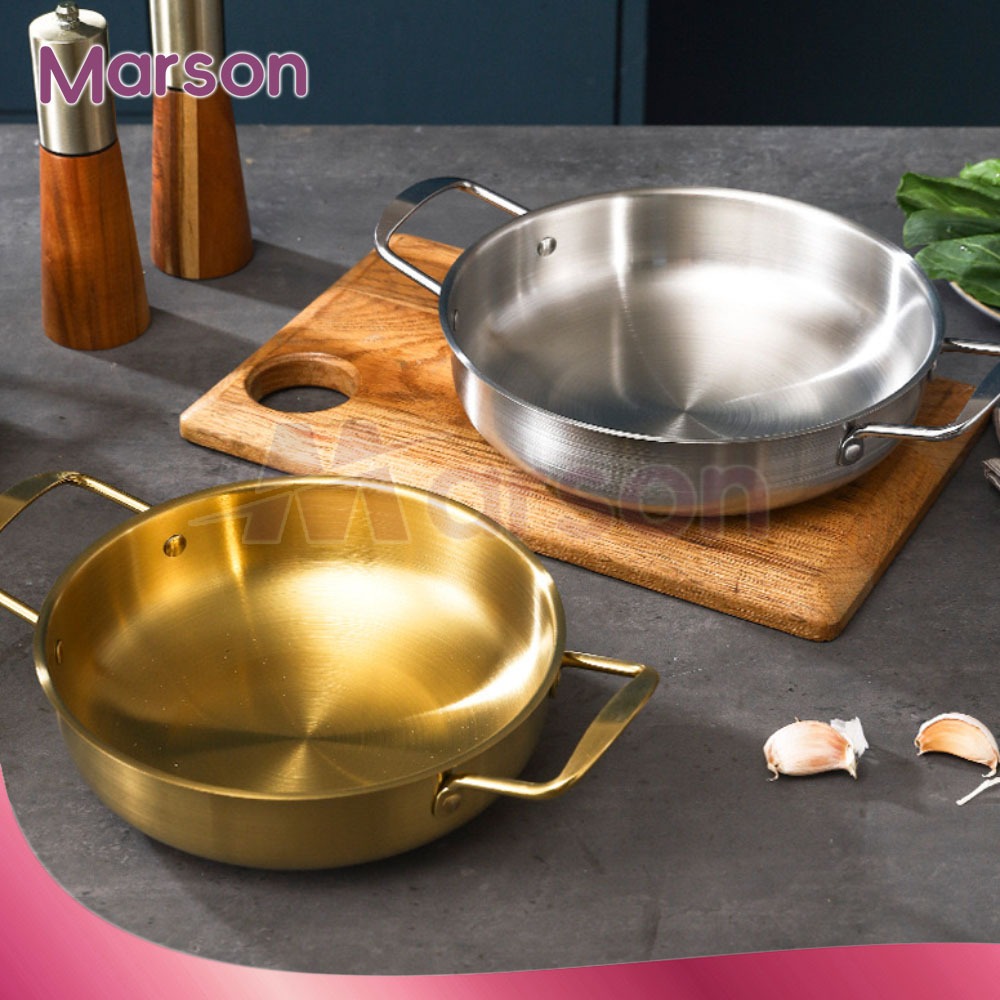Korean Cooking Pot Ramen Pot Seafood Pot Double Ear Thickened Soup Pot ...