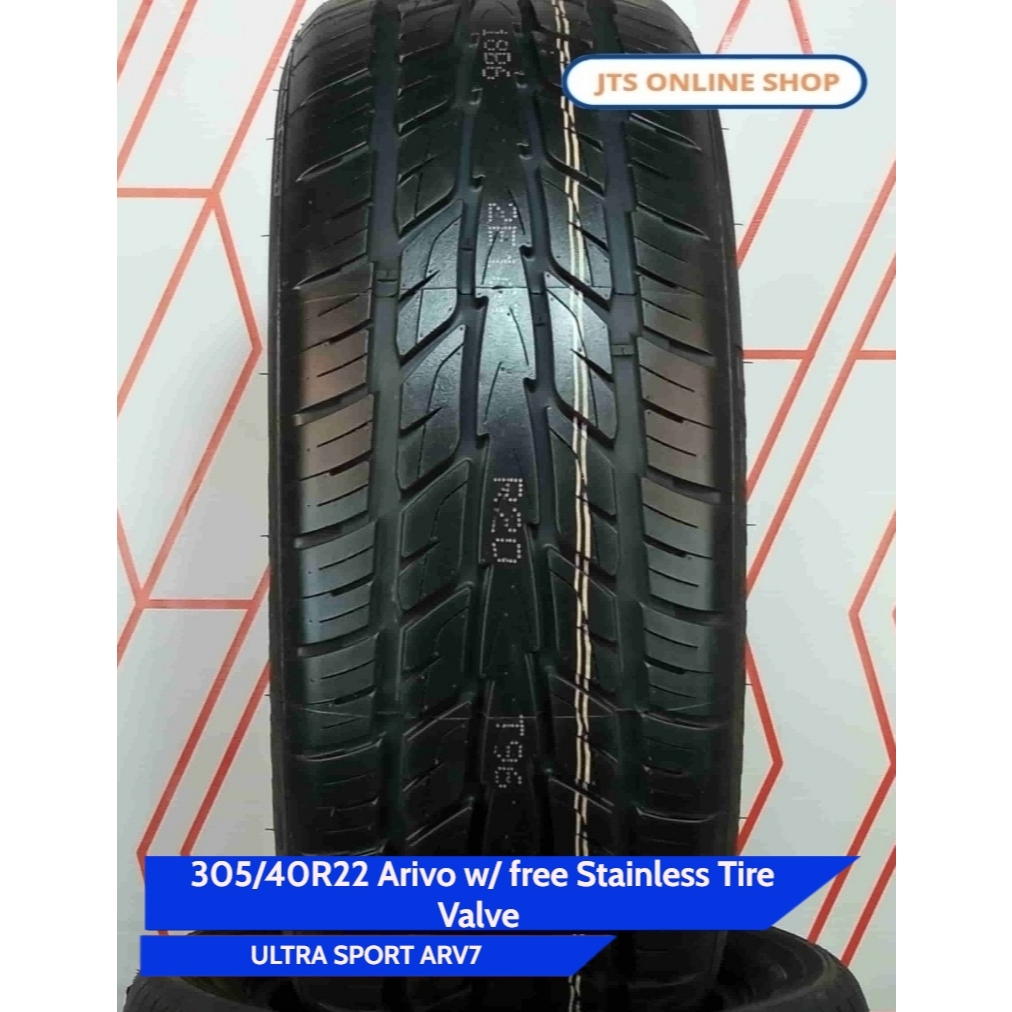 305/40R22 Arivo Ultra Sport ARV7 w/ free Stainless Tire Valve (PRE-ORDER) | Shopee Philippines