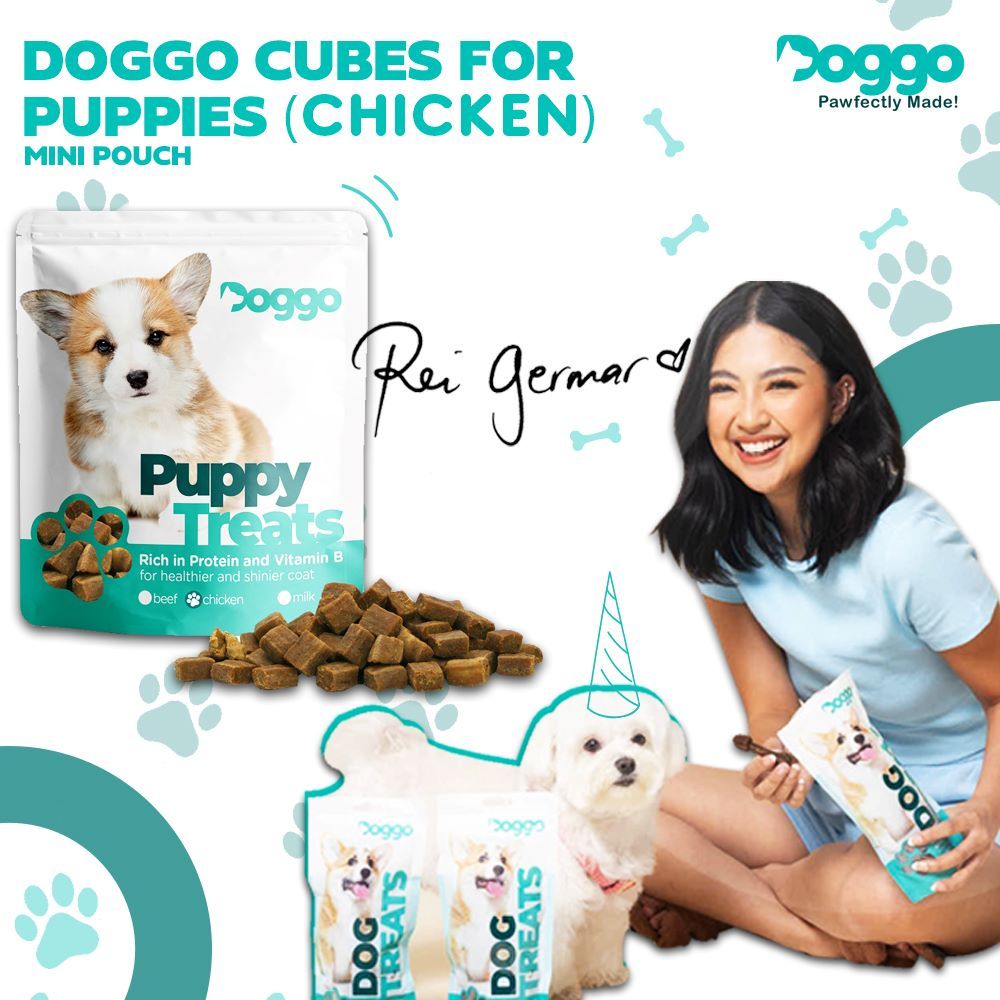 Doggo Cubes For Puppies (Chicken Flavor) (Single Pouch) | Shopee ...