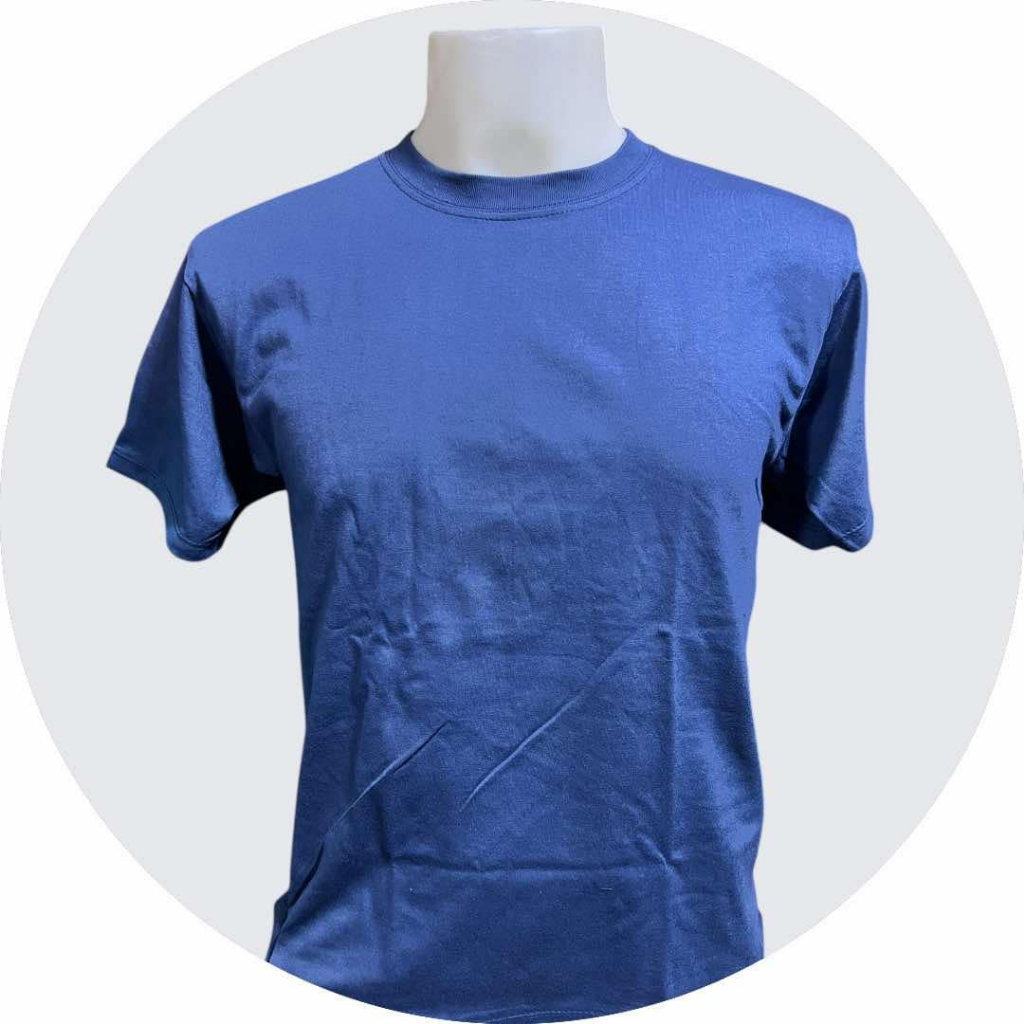 NAVY BLUE Color Plain Shirt (UNISEX STANDARD SIZE) | Shopee Philippines