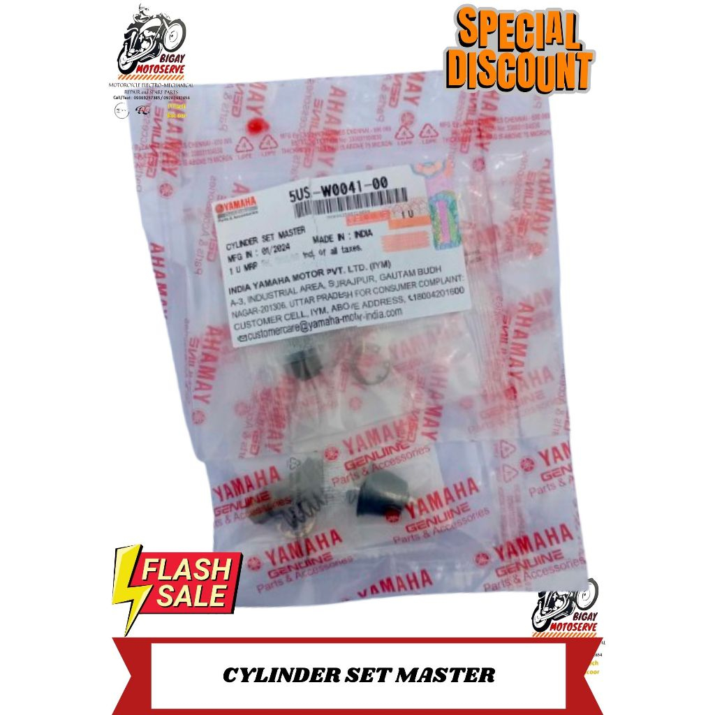 CYLINDER SET MASTER (5US-W0041-00) | Shopee Philippines