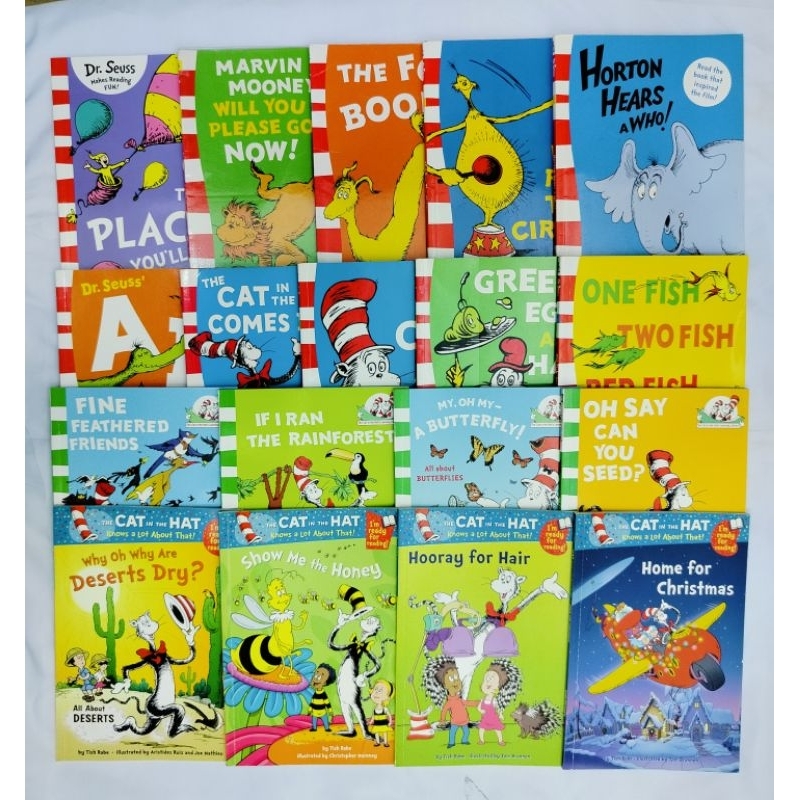 Dr.Seuss Bundle (The cat in the hat) | Shopee Philippines