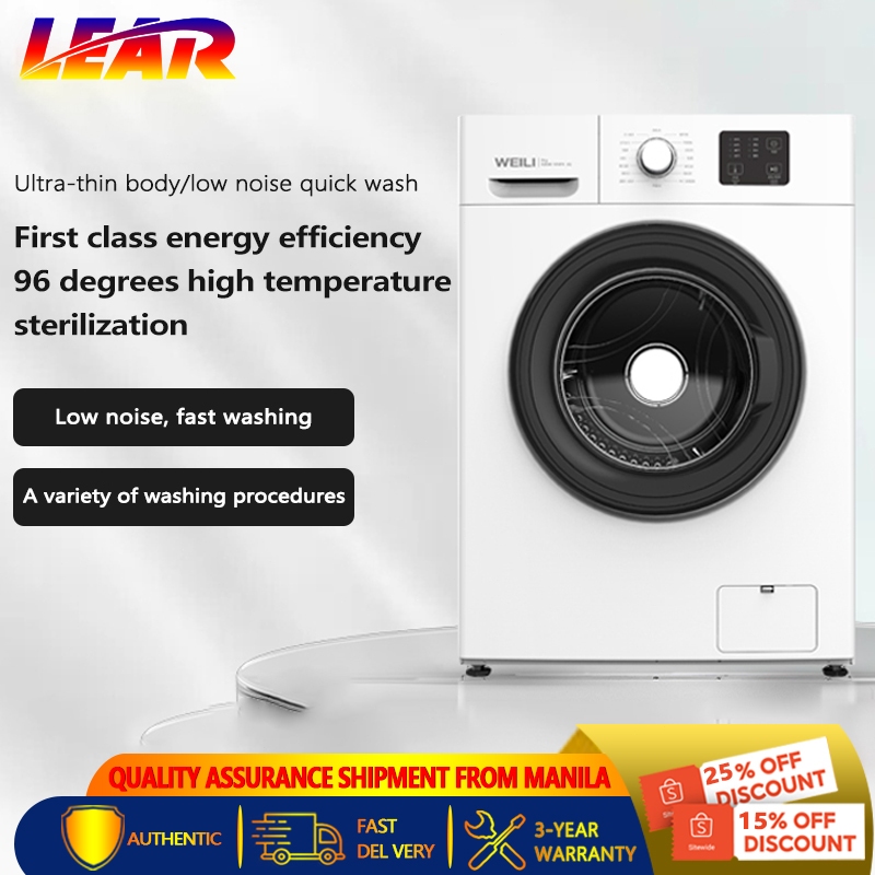 8.5KG Fully Automatic Front Load Inverter Washing Machine 12 Washing ...