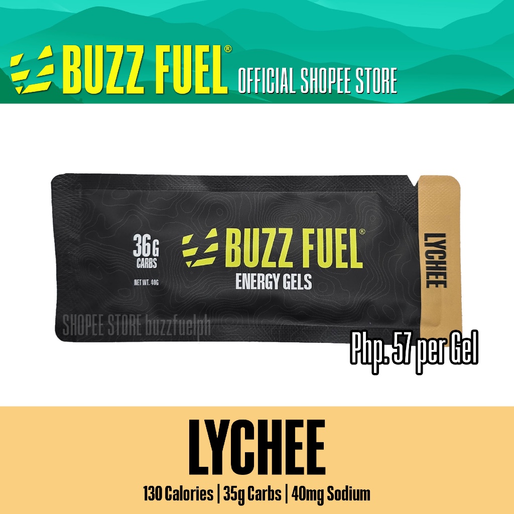 Buzz Fuel Energy Gel - Lychee (1 Gel) | Shopee Philippines