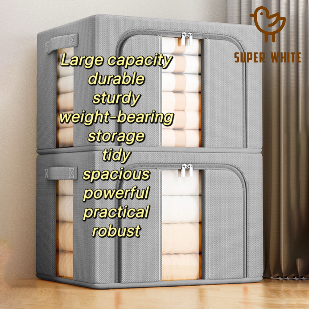 Heavy-Duty Box Large Storage Bin Sturdy Container Durable Box Multi ...