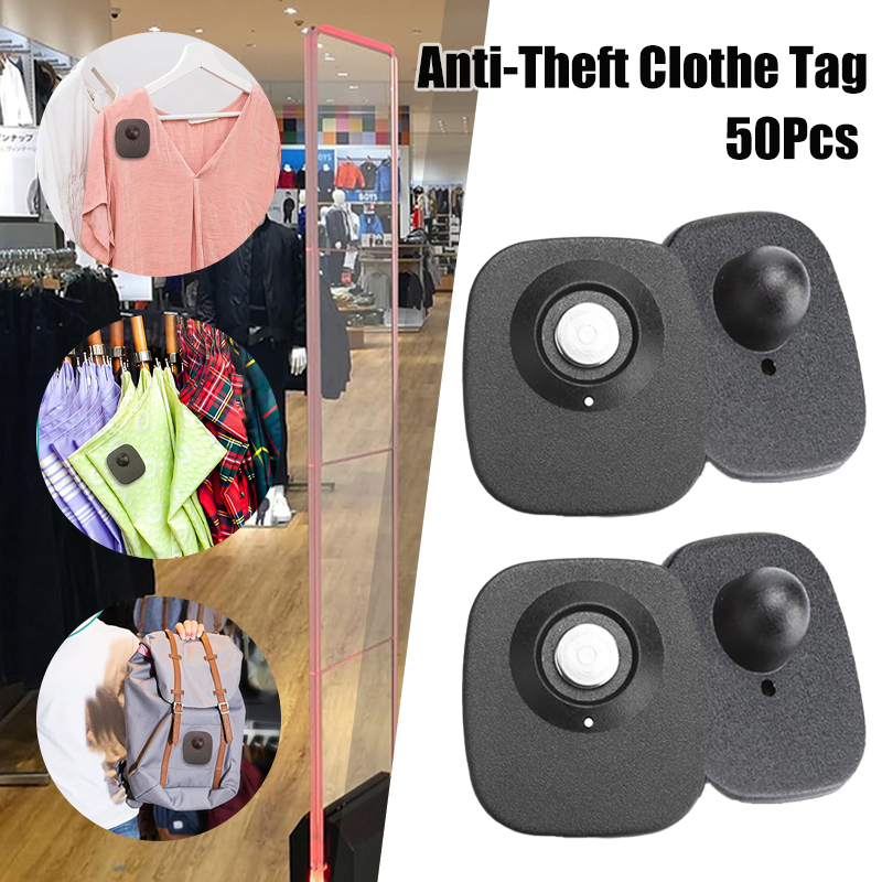 50Pcs Garment Anti-Theft Security System Retail Security Clothes Hard ...