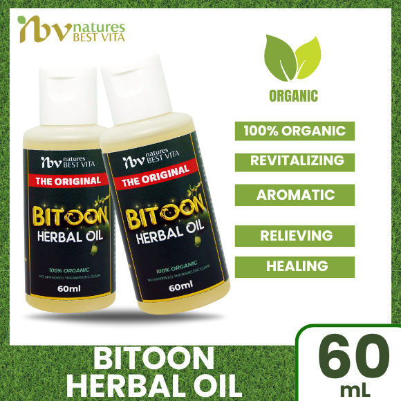 Bitoon Herbal Oil by Natures Best Vita For Bukol / Lump Goiter Cyst ...