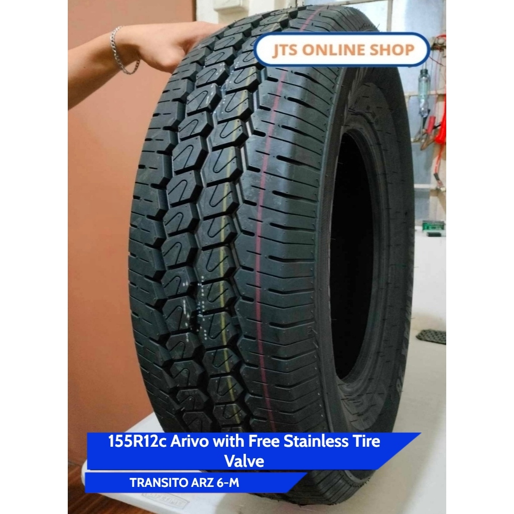 155R12c Arivo Transito ARZ 6-M with Free Stainless Tire Valve | Shopee Philippines