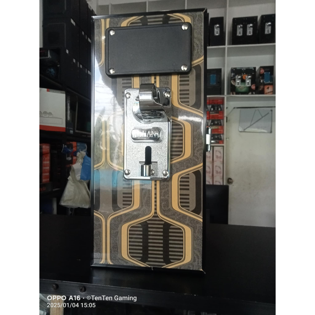 PISONET SINGLE COINBOX FORMICA PISO / LIMA COINSLOT | Shopee Philippines