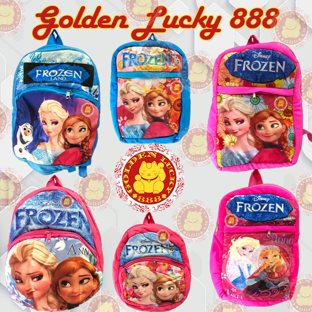 Frozen and Barbie Bag Backpack For Toddlers | Shopee Philippines