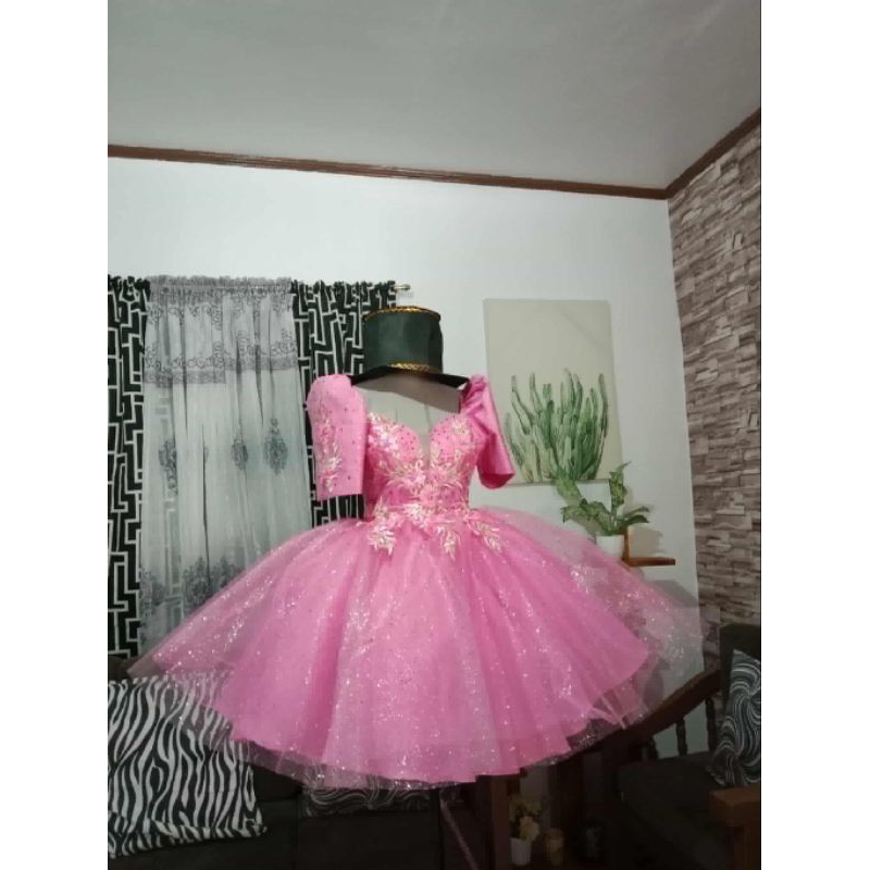 Filipiniana Cocktail Dress | Shopee Philippines