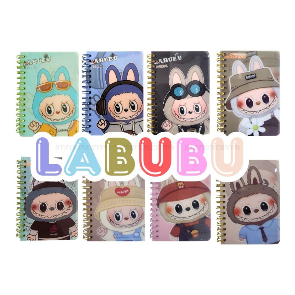A5/A4/Mini Size Spring Spiral Notebook Cute Labubu Notebook | Shopee ...