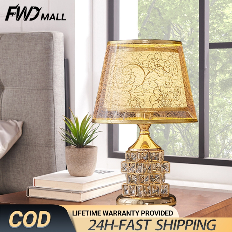 New Modern LED Design Gold Crystal Table Lamp / Gift Wedding / Lampu ...