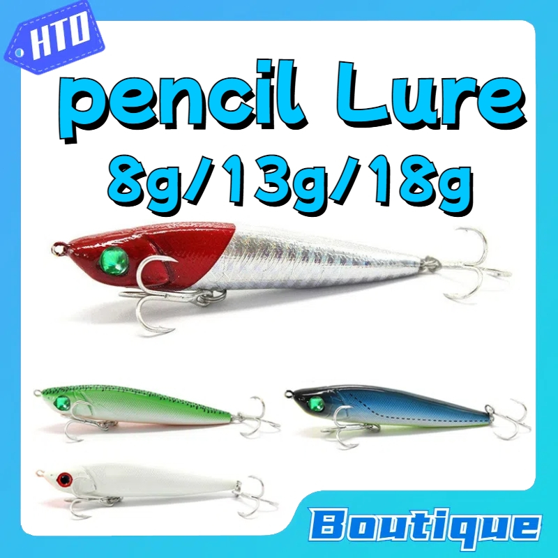 Fishing 8g/13g/18g Pencil Lure Sinking Fishing Full Water Layer Lure ...