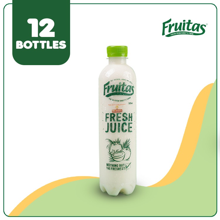 Fruitas Coco Milko 500ml (12 bottles) [Drink, Beverage, Coconut, Buko ...