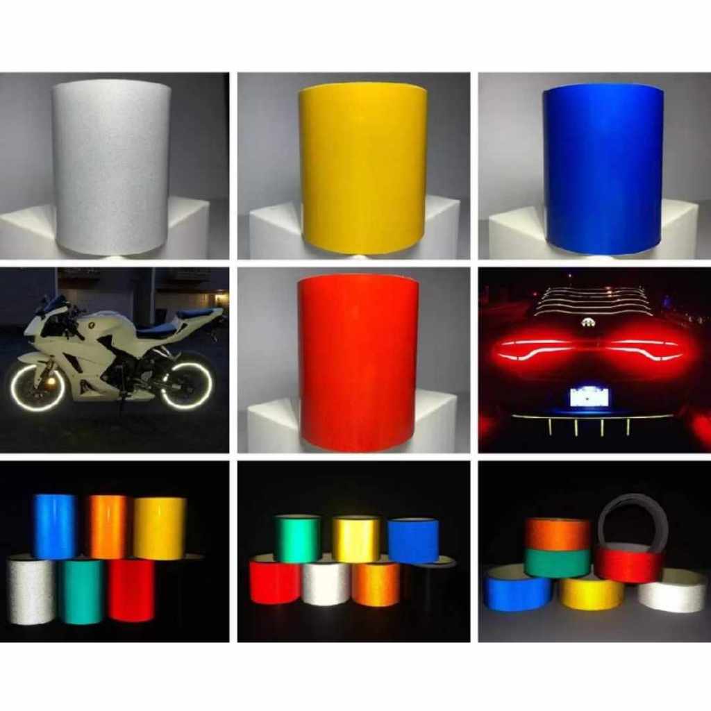 Reflectorized Sticker 6 inches-width x 5FT , 10FT, 20FT- length for ...