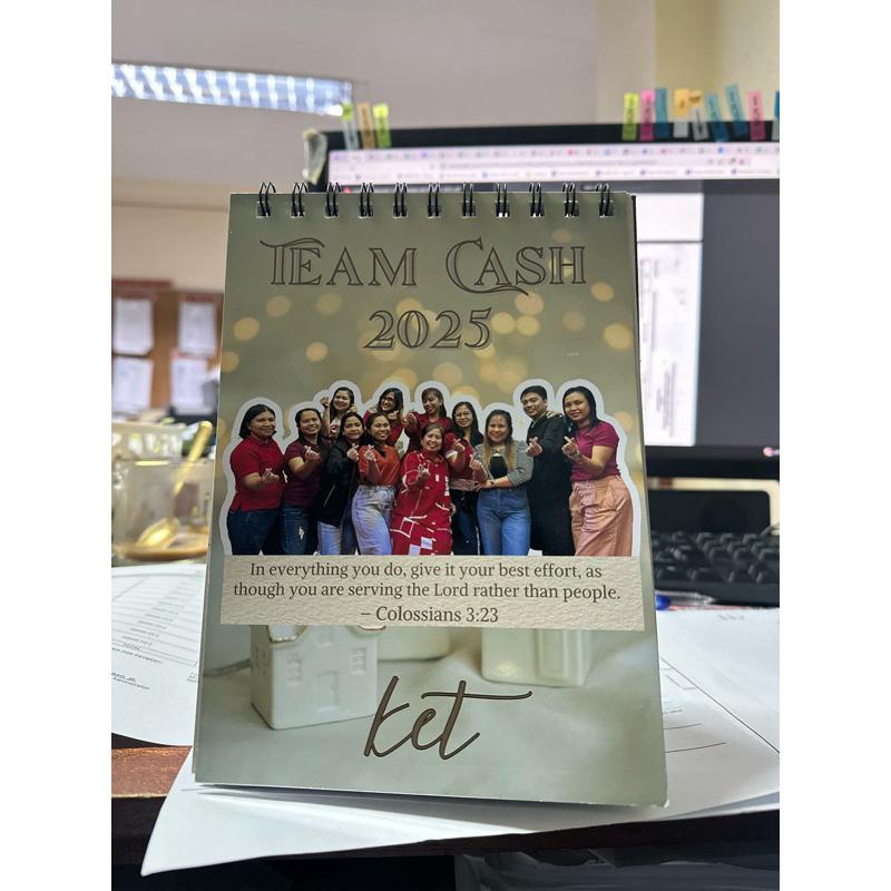 Personalized Desk Calendar 2025 | Shopee Philippines