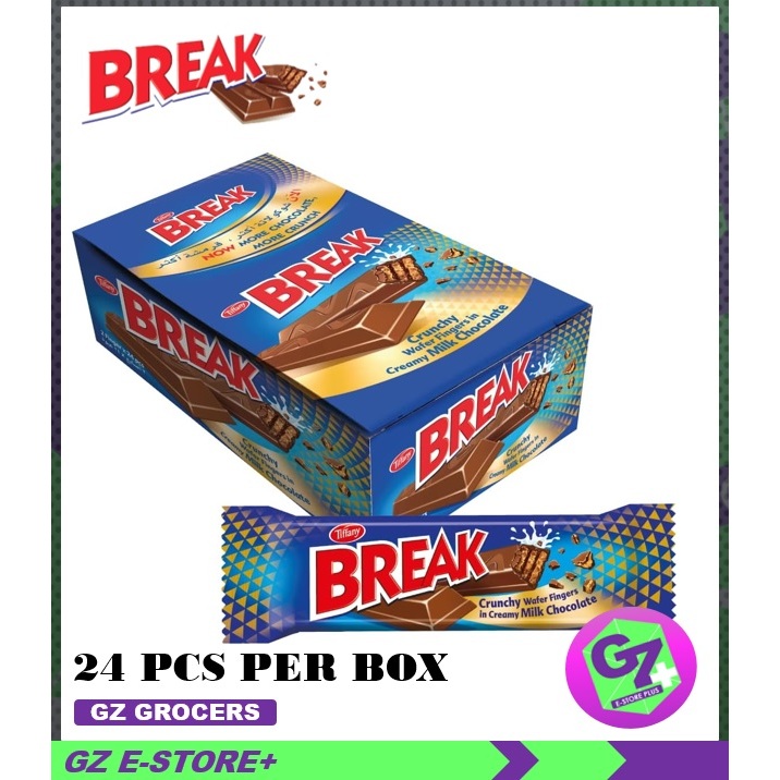 Tiffany Quanta Break 3 Fingers Chocolate Wafer 24 x 18.5g Box GZESTORE ...